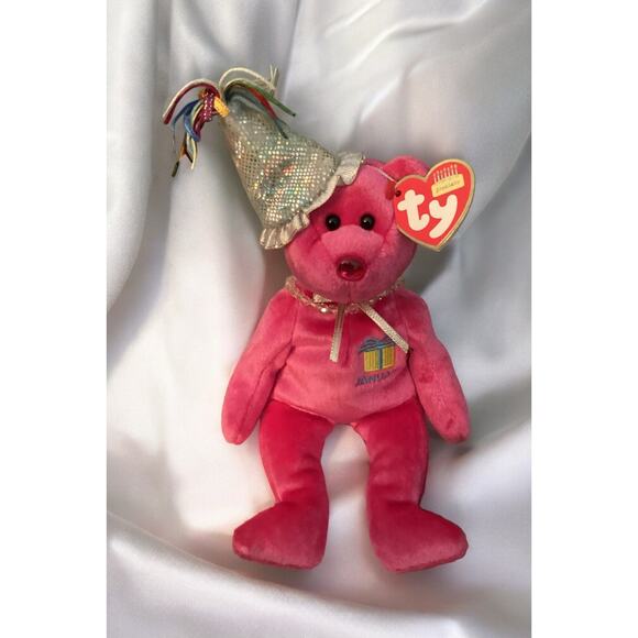 Ty | Toys | Ty Beanie Baby January Happy Birthday Bear Bean Bag Plush ...